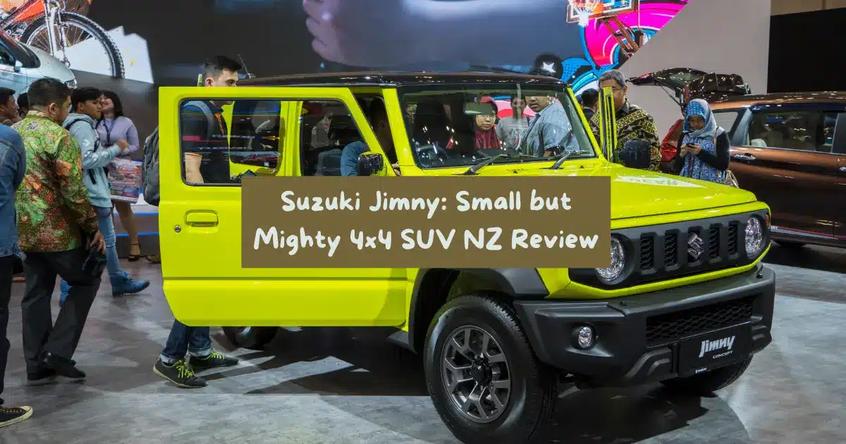 Suzuki Jimny: Small but Mighty 4x4 SUV NZ Review